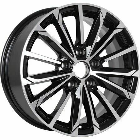 Автодиск Khomen Wheels KHW1611 (Ford Focus) Black-FP 16*6,5 50 5*108 63,35