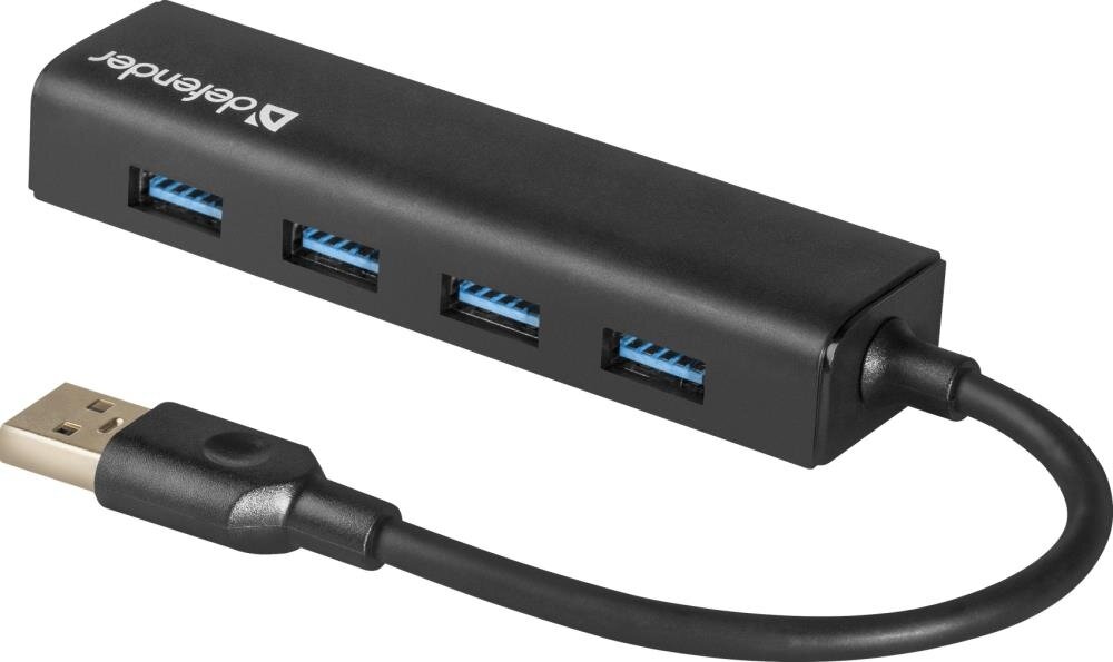 Концентратор USB Defender Quadro Express USB3.0, 4 порта