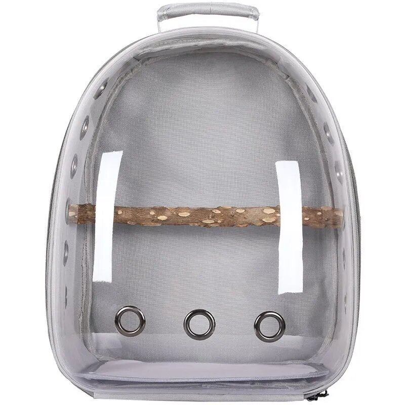 Сумка через плечо с клеткой для переноски птиц Pet Parrot Travel Clear Рюкзак