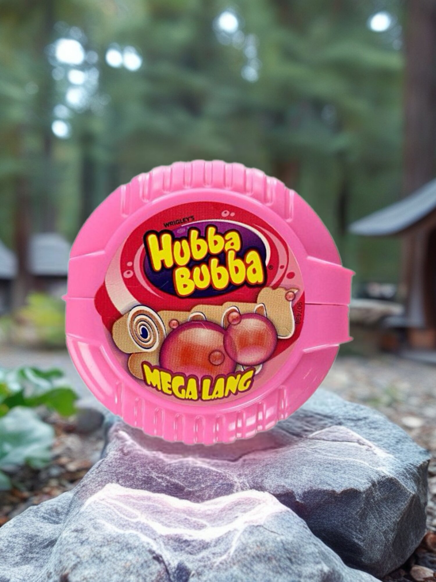 Жевательная резинка Wrigley’s Hubba Bubba Mega Long фруктовый микс, 56г (Германия)