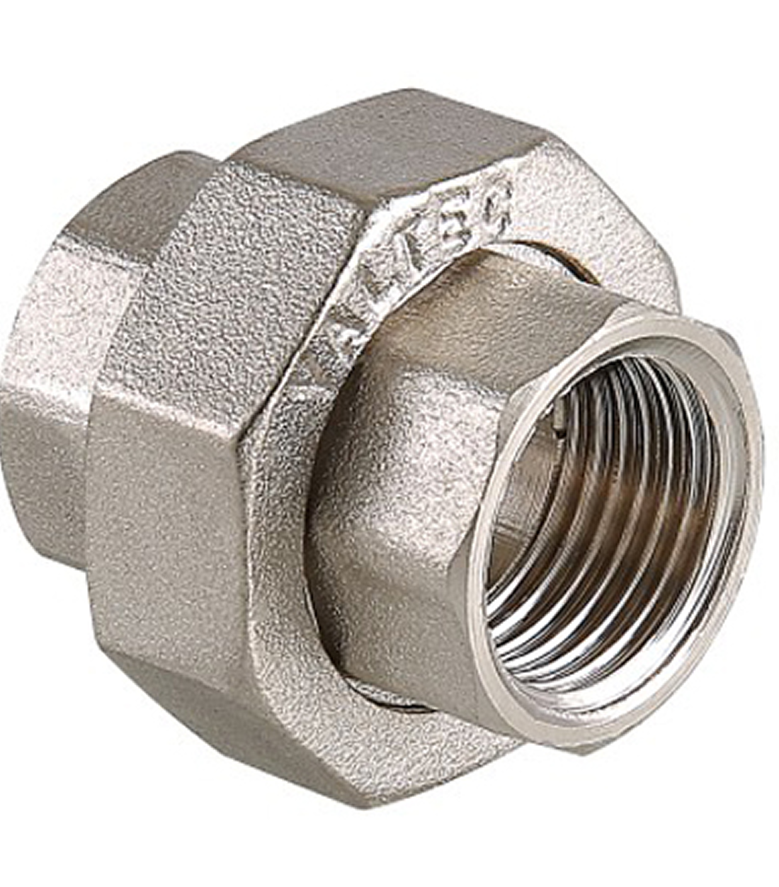 Муфта VALTEC VTr.340, латунь, для труб, диаметр 1 1/2", внутренняя/внутренняя резьба