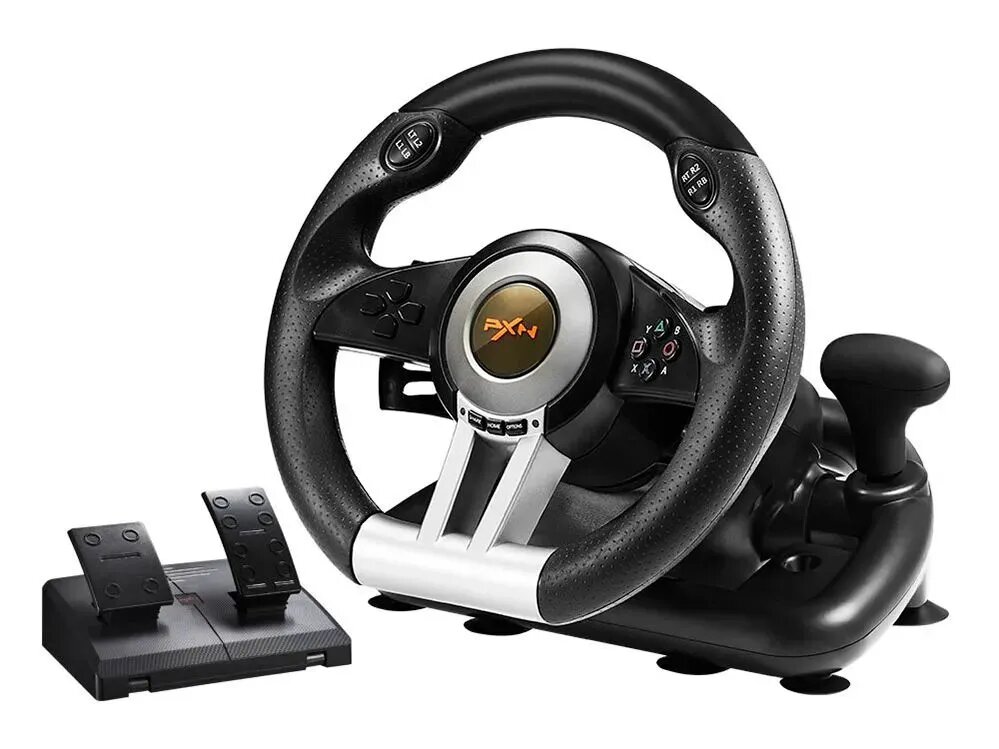 Игровой руль PXN V3PRO Racing Wheel Black для PS3/PS4/Xbox One/Nintendo Switch