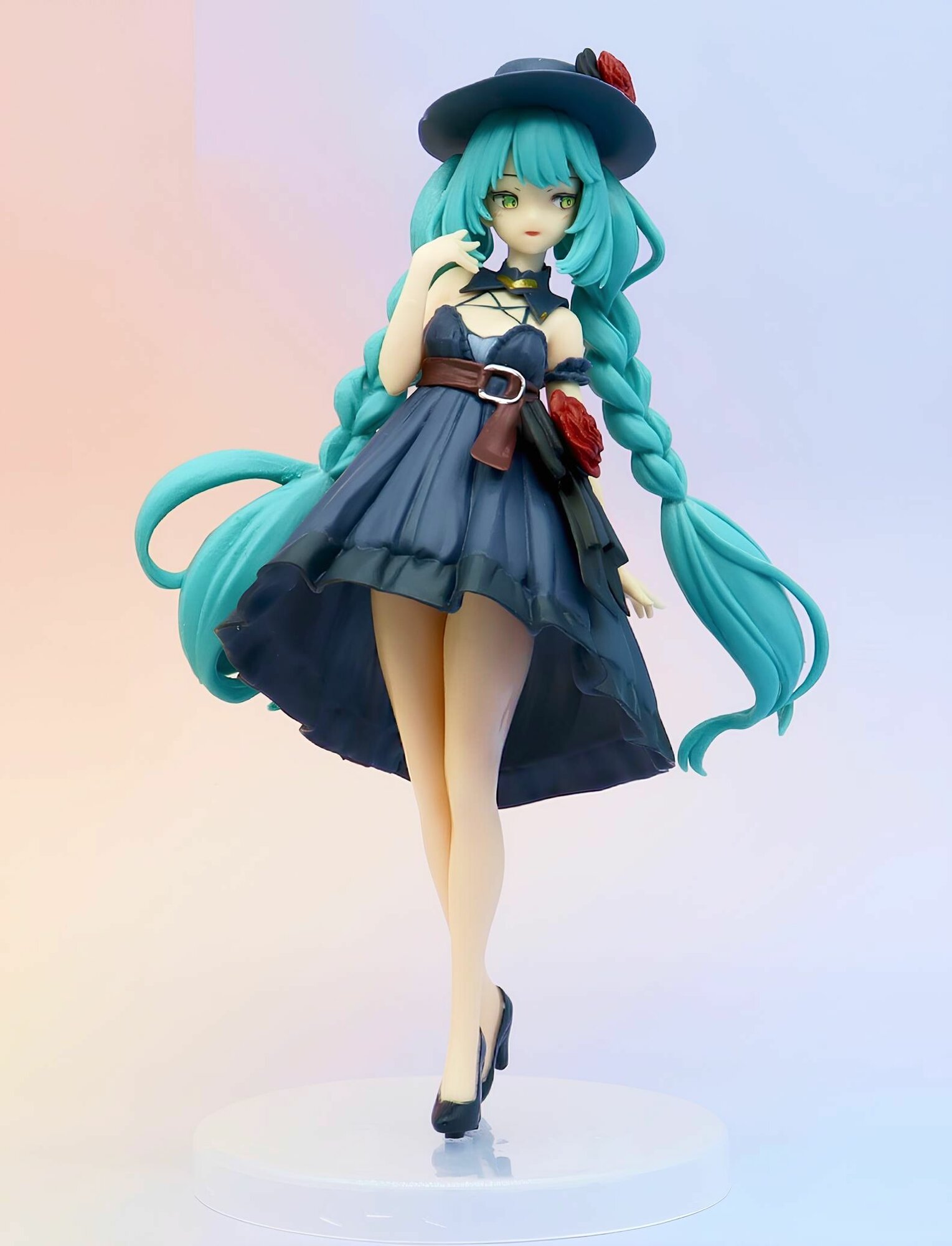 Фигурка Мику Хацунэ кошечка / Miku Hatsune (11см, пакет)