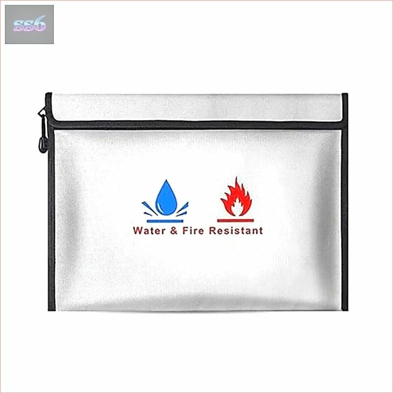 Огнеупорный водонепроницаемый мешок для денег и документов