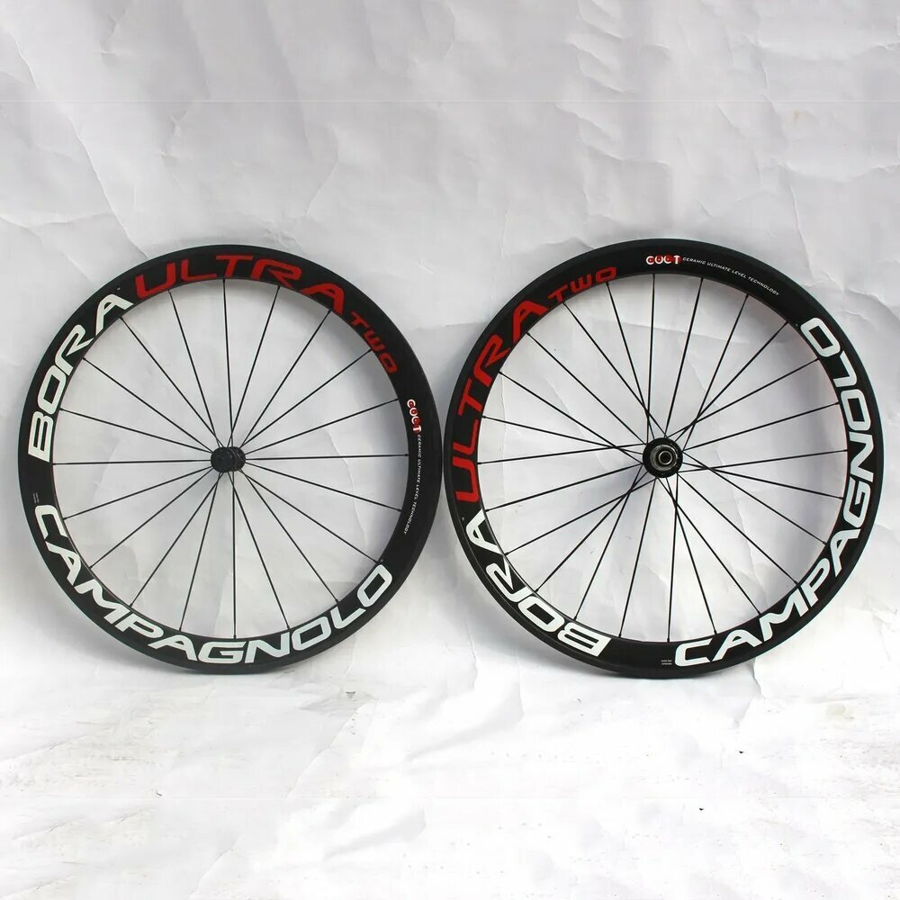 50 мм клинчерные карбоновые дорожные колеса 700C велосипедная колесная пара Campangolo Bora Ultra Two