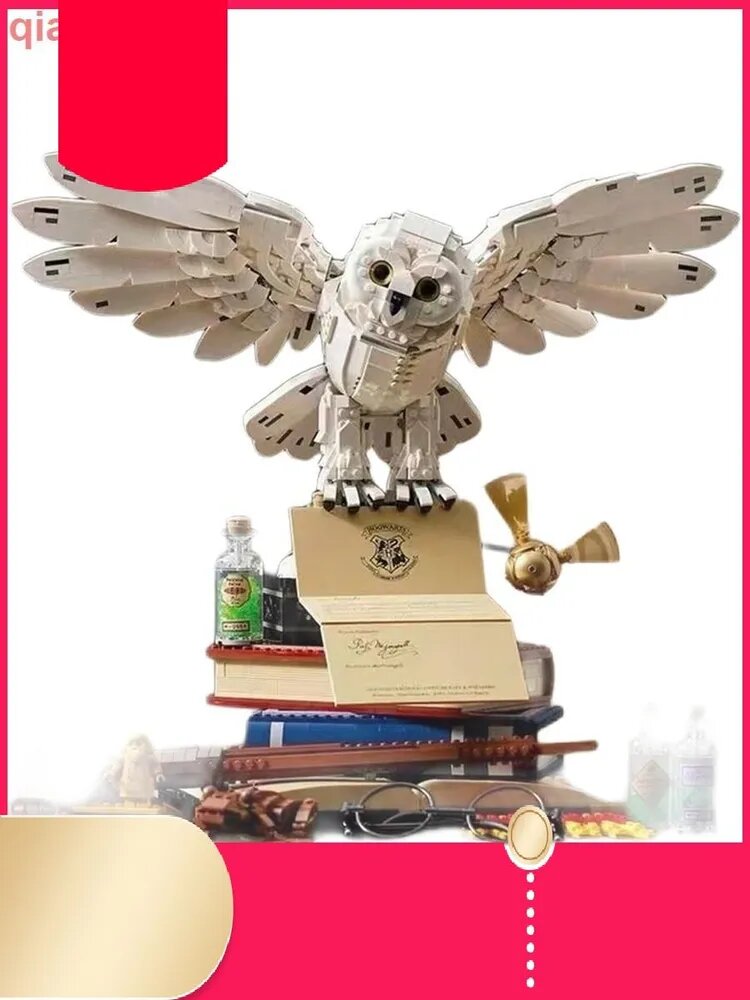 Конструктор (Harry Potter) Гарри Поттер Сова Букля, Развивающие игрушки для сборки для мальчиков и девочек, подарки