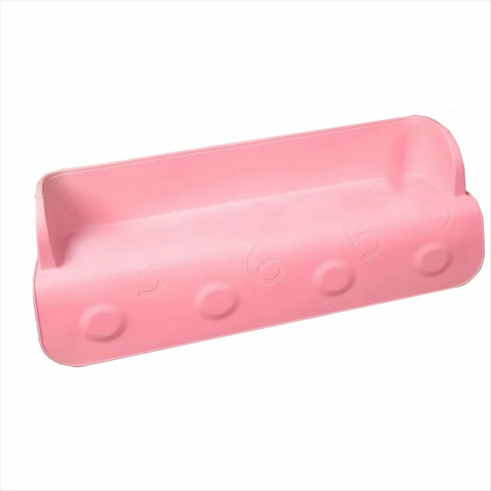 Защитный экран для ванны и душа удобный защитный экран на 8 прочных силиконовых присосках для ванны, розовый.