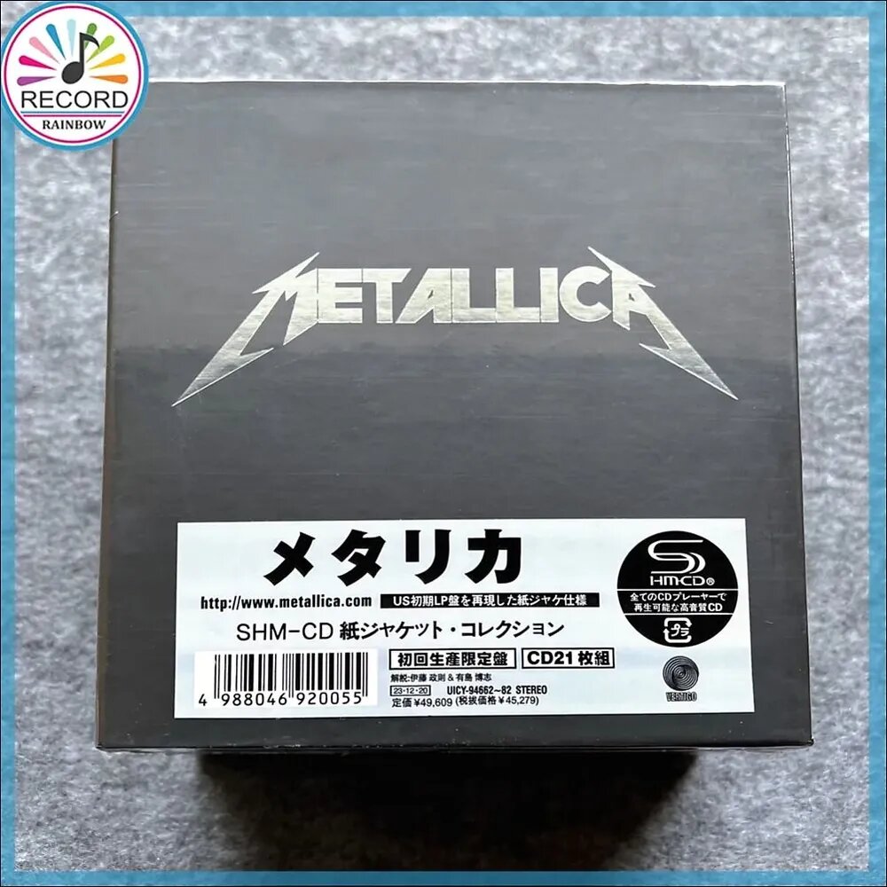CD Metallica 21-CDs Box Set запечатанный совершенно новый альбом Импортный