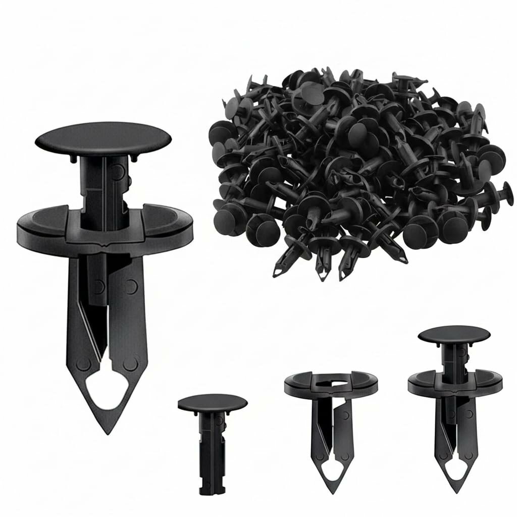 120 шт, 8 мм, фиксаторы бампера, автомобильные пластиковые заклепки, крепеж для крыла для Kia Soul, Optima, Sportage, F