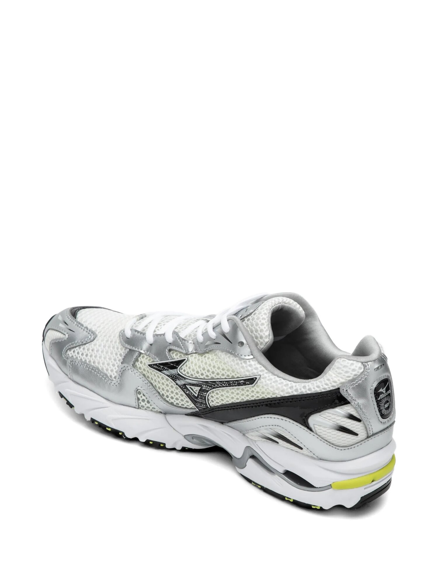 Кроссовки Mizuno Wave Rider 10, размер 11,5 US, бежевый/белый — фото 1