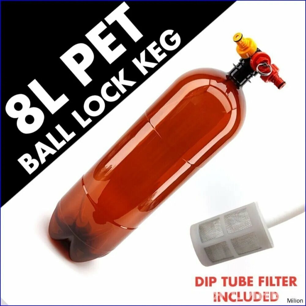 Эксклюзивный комплект для деактивации шарового замка премиального кега Kegelland 8L PETSurprise предлагается