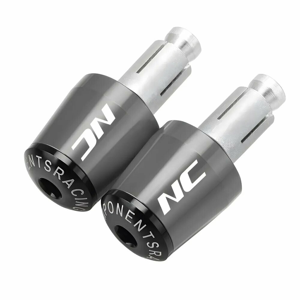 Наконечник рукоятки для мотоциклов Honda NC700 NC750 NC 700/750 S/X, 7/8" 22 мм, CNC-обработанный алюминиевый аксессуар титан