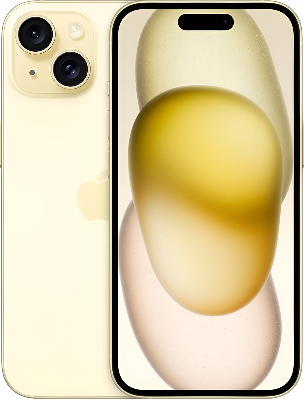 Смартфон Apple iPhone 15 256GB Dual SIM жёлтый, процессор A16 Bionic, OLED экран