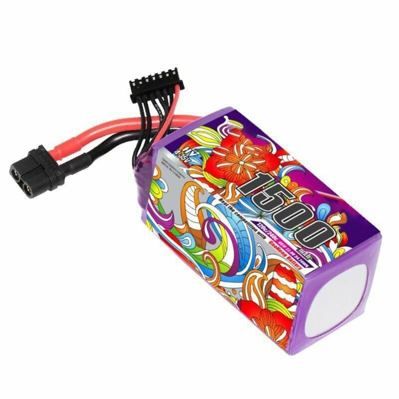 Сверхмощный аккумулятор 6S 22.8V 1500mAh 120C для дронов и тележек