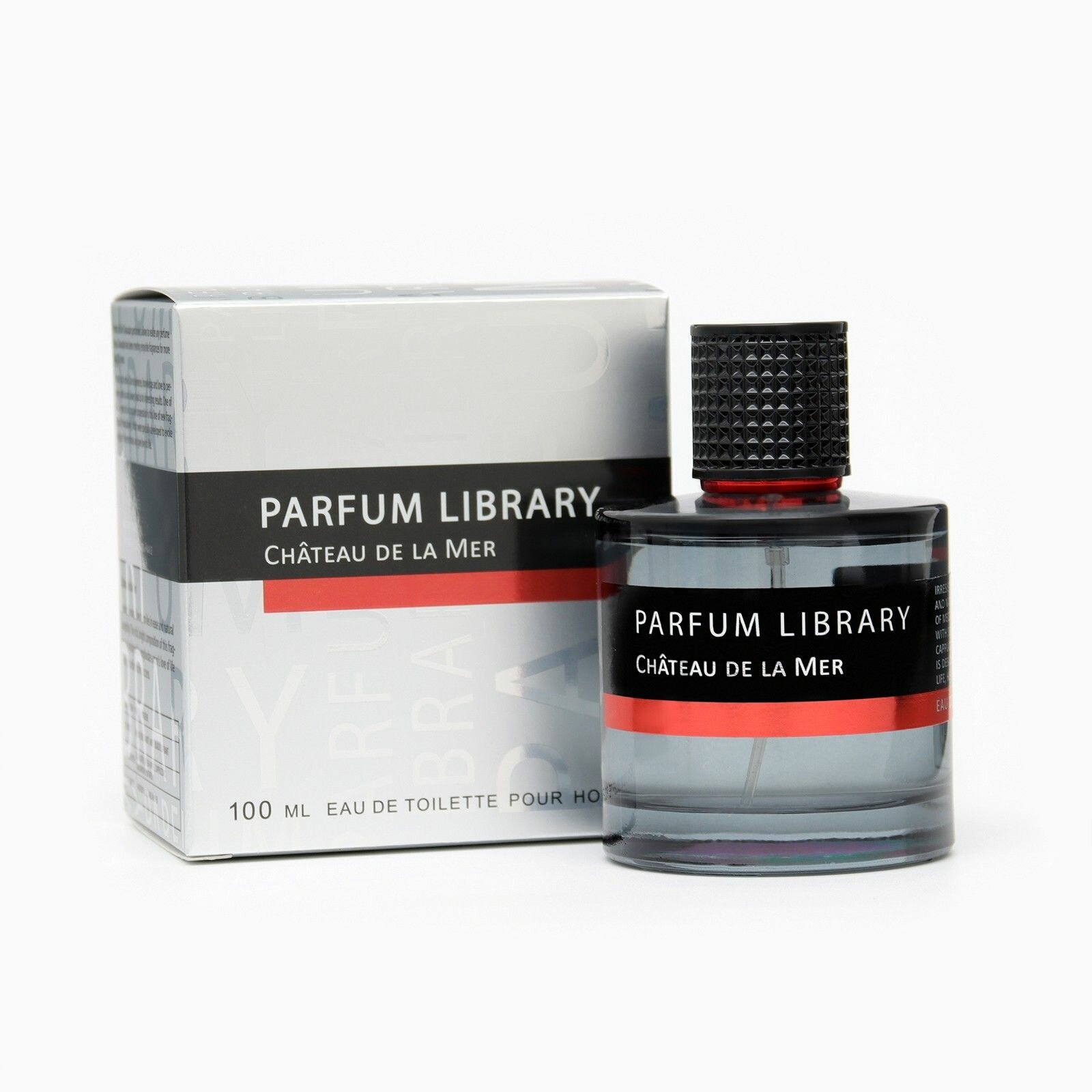 Delta Parfum Туалетная вода Library CHATEAU DE LA MER мужская, 100 мл