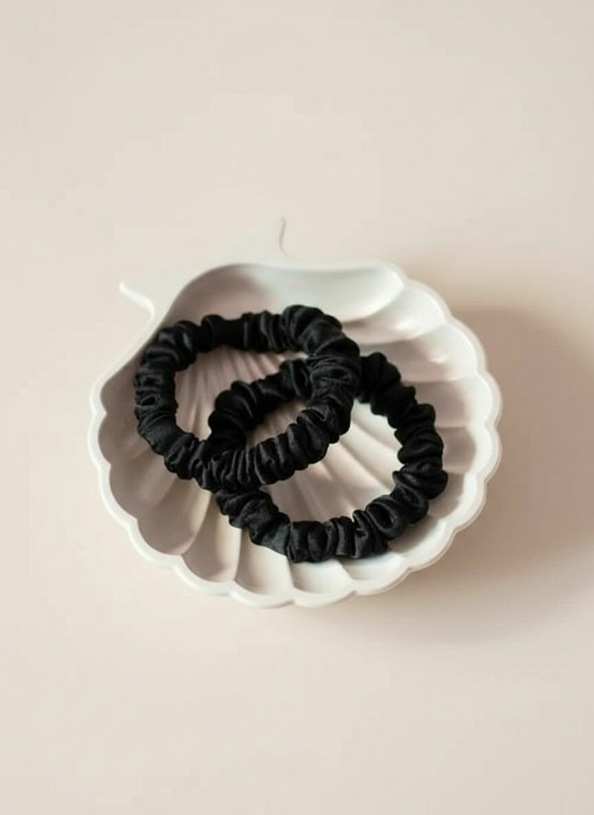 Резинка для волос шелковая детская 2 шт 8 HORAS of silk