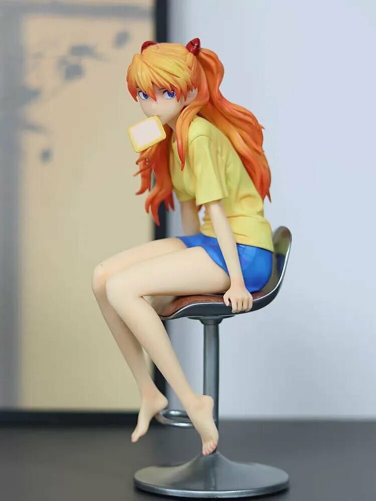 Аниме фигурка Евангелион/EVA, Asuka/Аска(Магнитное основание, Обновление гравировки)