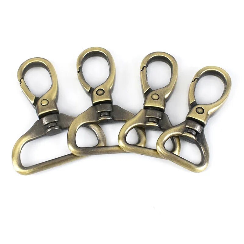 5/10 шт. 15/20/26/32 мм металлические пряжки для сумок, поворотные карабины-лобстеры, защелкивающиеся крючки, карабины для рюкзаков, аксессуары для рукоделия