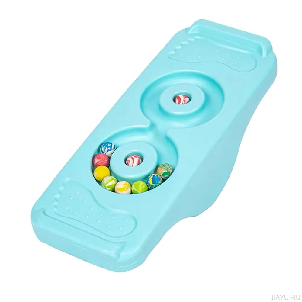 Детский балансировочный диск из пластика для развития равновесия и координации, сенсорная доска с мячами для повышения концентрации и сенсорной интеграции, тренажер для домашних игр