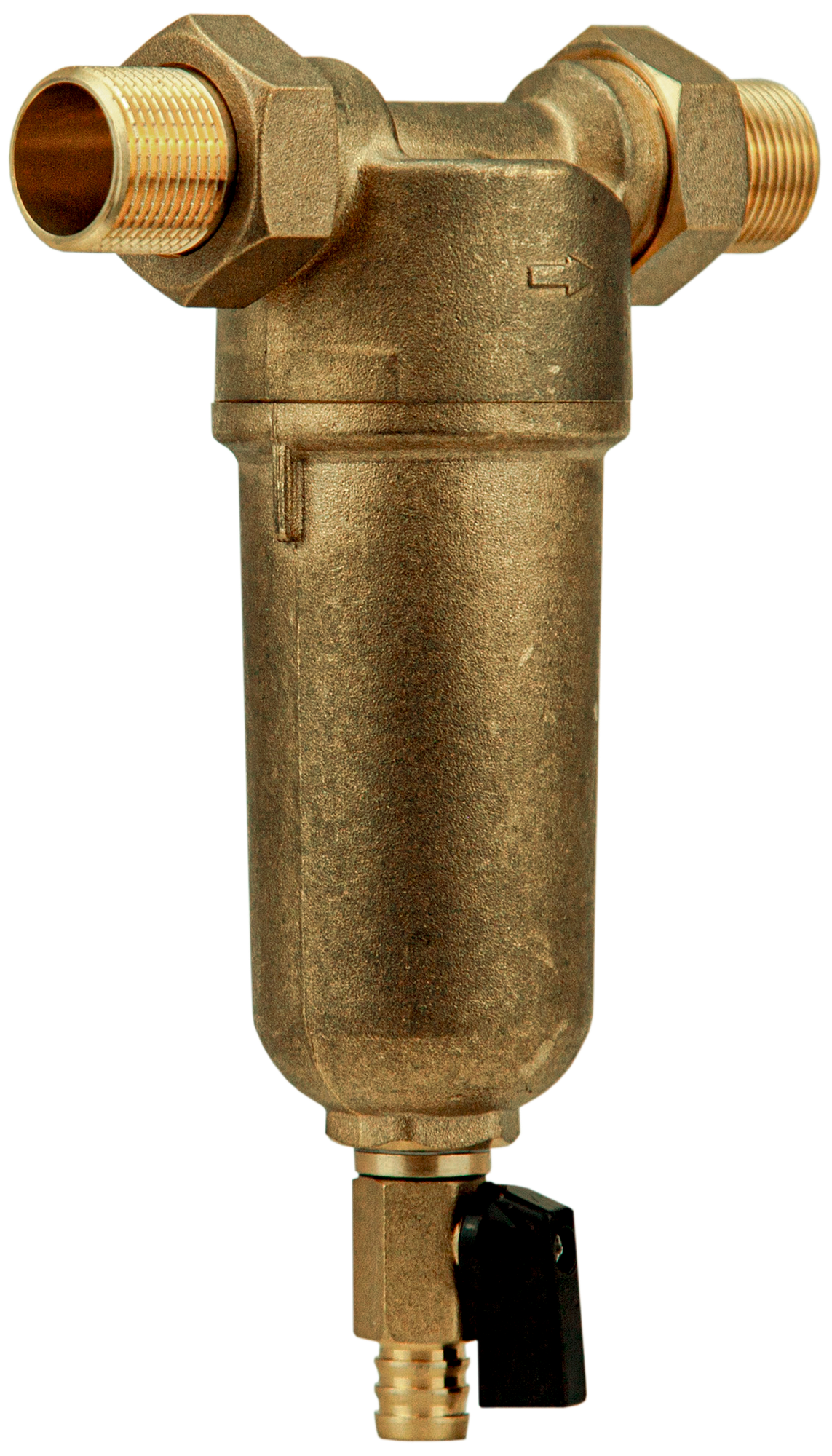 Промывной фильтр для ГВС Посейдон 3/4 НР 100 мкм латунь 13617