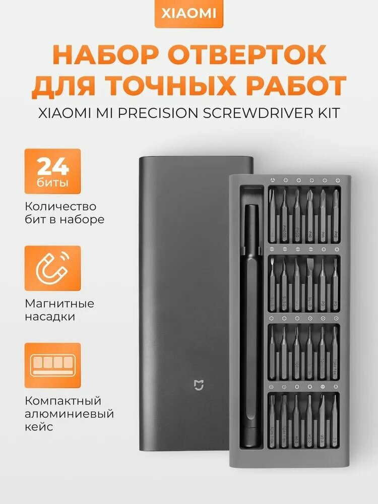 Набор отвёрток Xiaomi Mi Precision Screwdriver Kit для точных работ