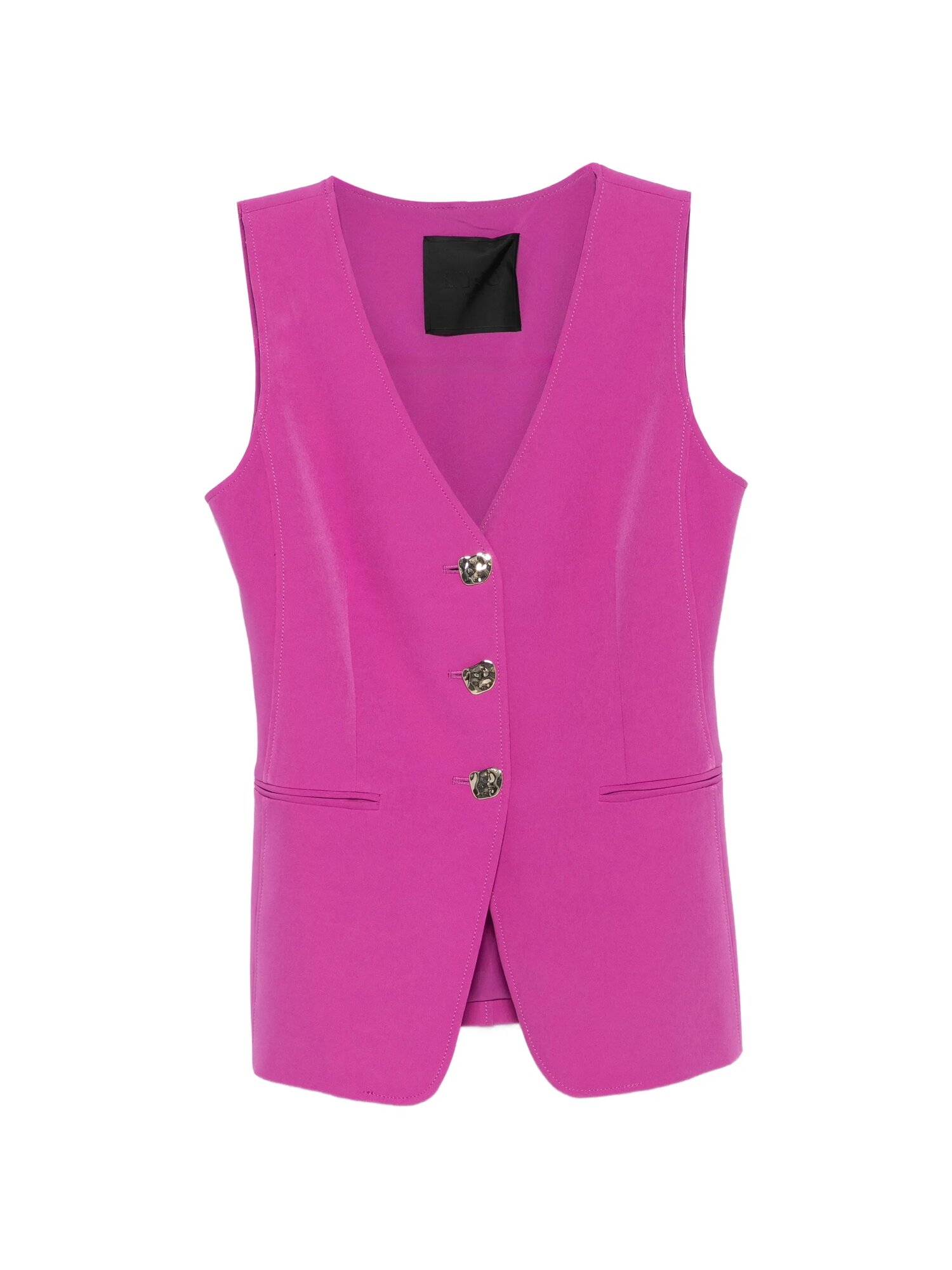 Жилет Button V-neck vest
