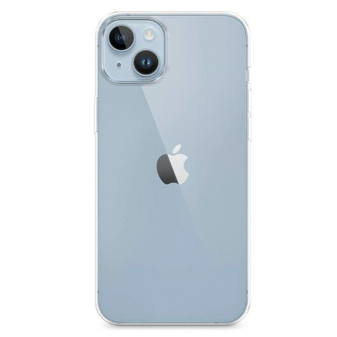 Чехол силиконовый для iPhone 14 (6.1), X-CASE, цвет прозрачный
