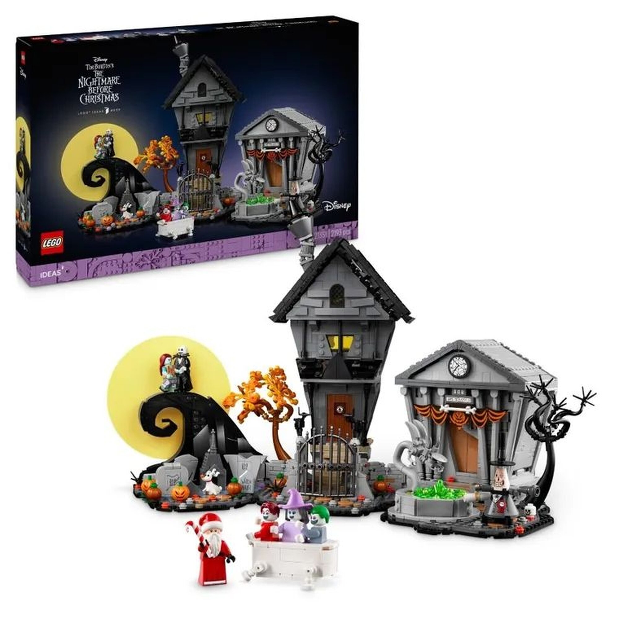 Конструктор LEGO Ideas 21351 Кошмар перед Рождеством, 2193 дет.