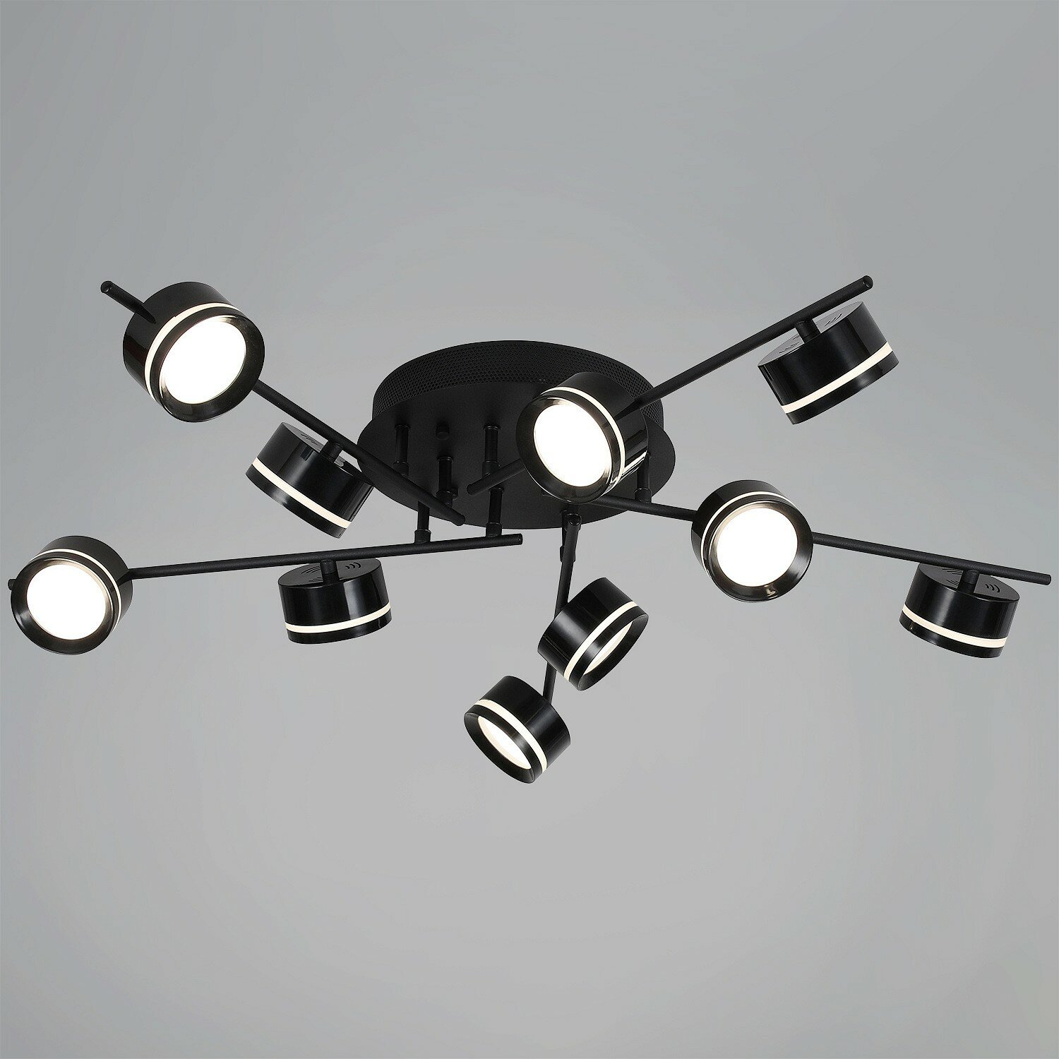 Люстра на штанге Reluce 10590-0.3-10 Black