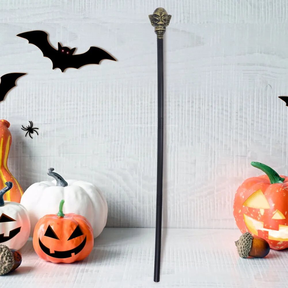 Жезл фараона из пластика золотого цвета для хэллоуинской вечеринки