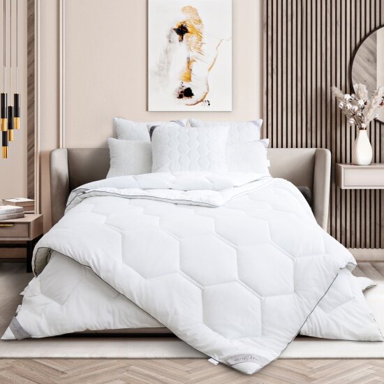 Одеяло Soft Silver классическое 140х205 см, 775388