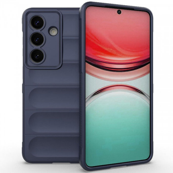 Flex Silicone Противоударный чехол для Samsung Galaxy S26 с защитой камеры и микрофиброй