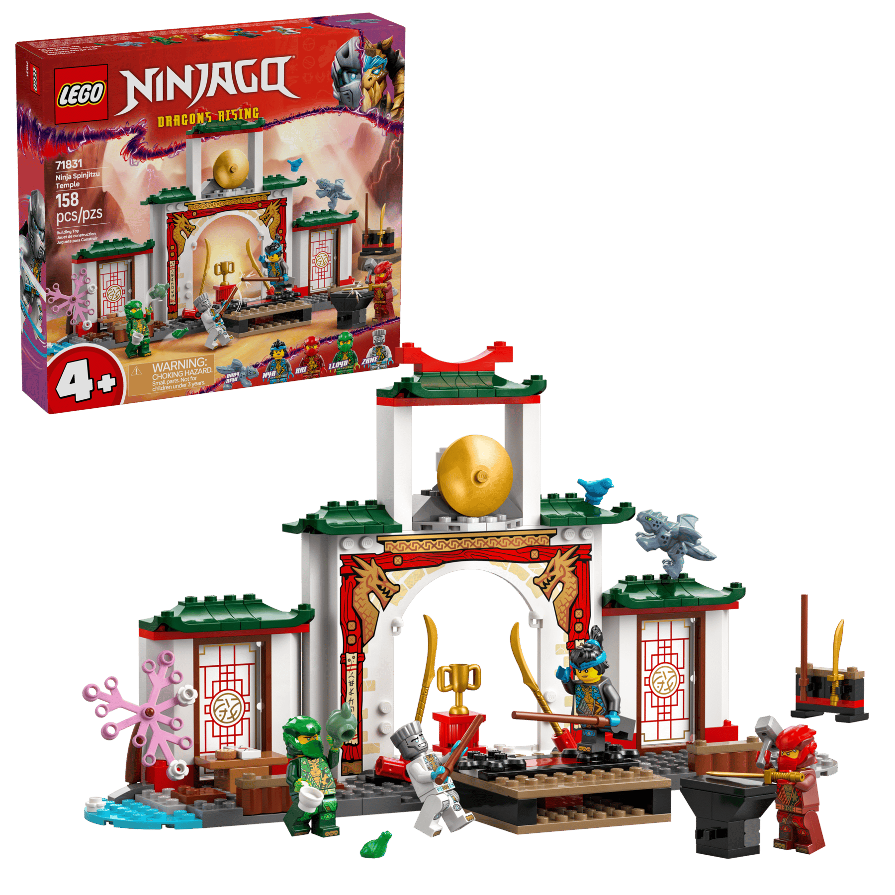 Конструктор LEGO Ninjago 71831 Храм Кружитцу ниндзя, 158 дет.