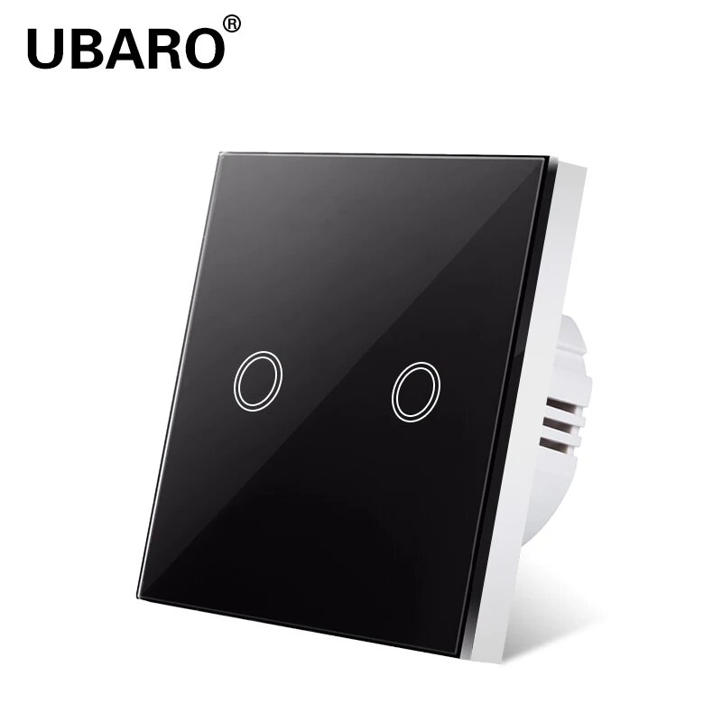 Сенсорный выключатель Ubaro, черный, ZS-BW002