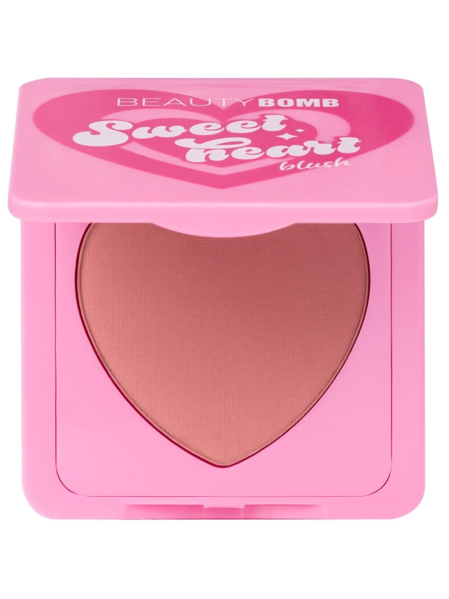 Румяна для лица Beauty Bomb Sweetheart, тон 03 Dollhouse / матовый светлый бордовый