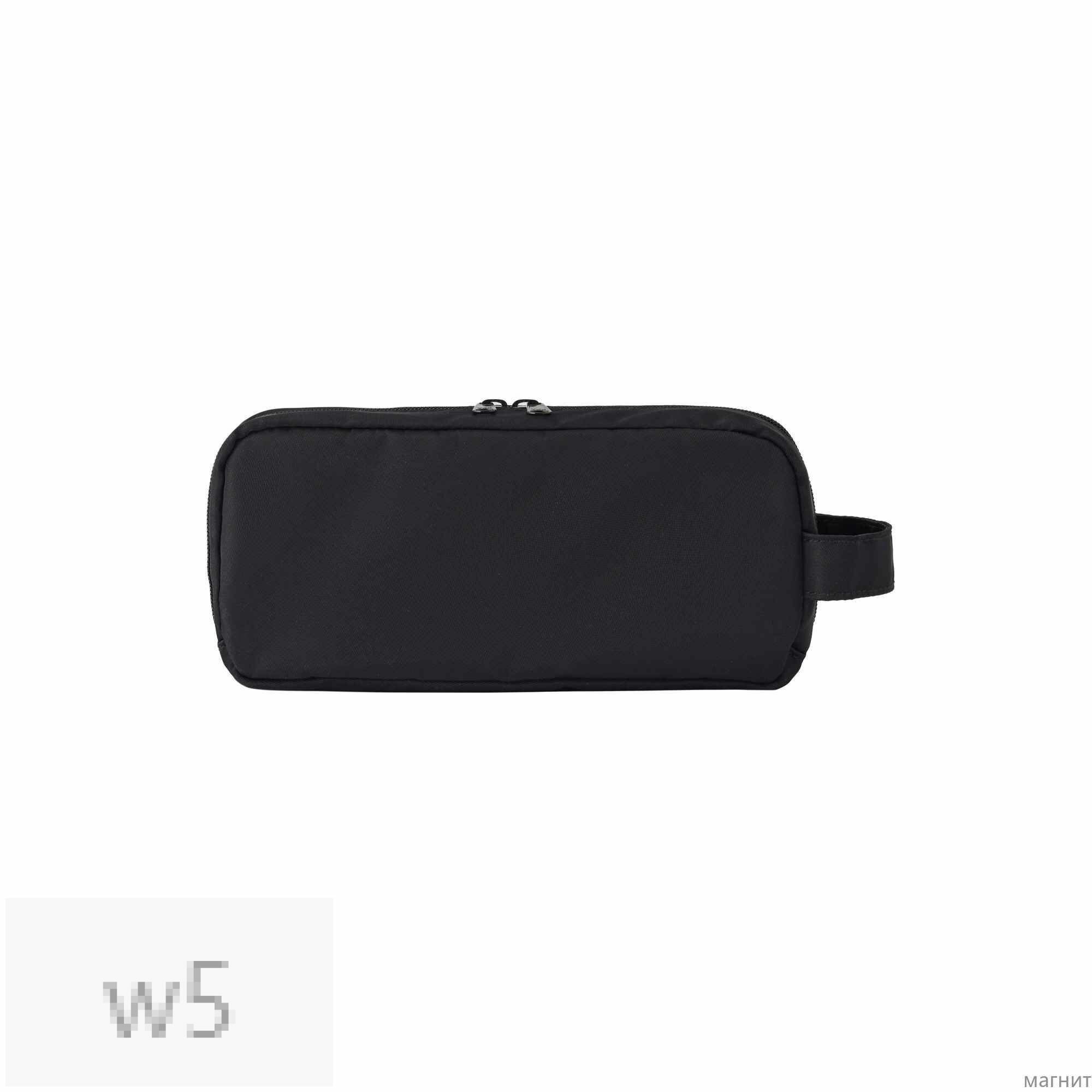 Пенал MUJI нейлоновый черный 19х8х6,5
