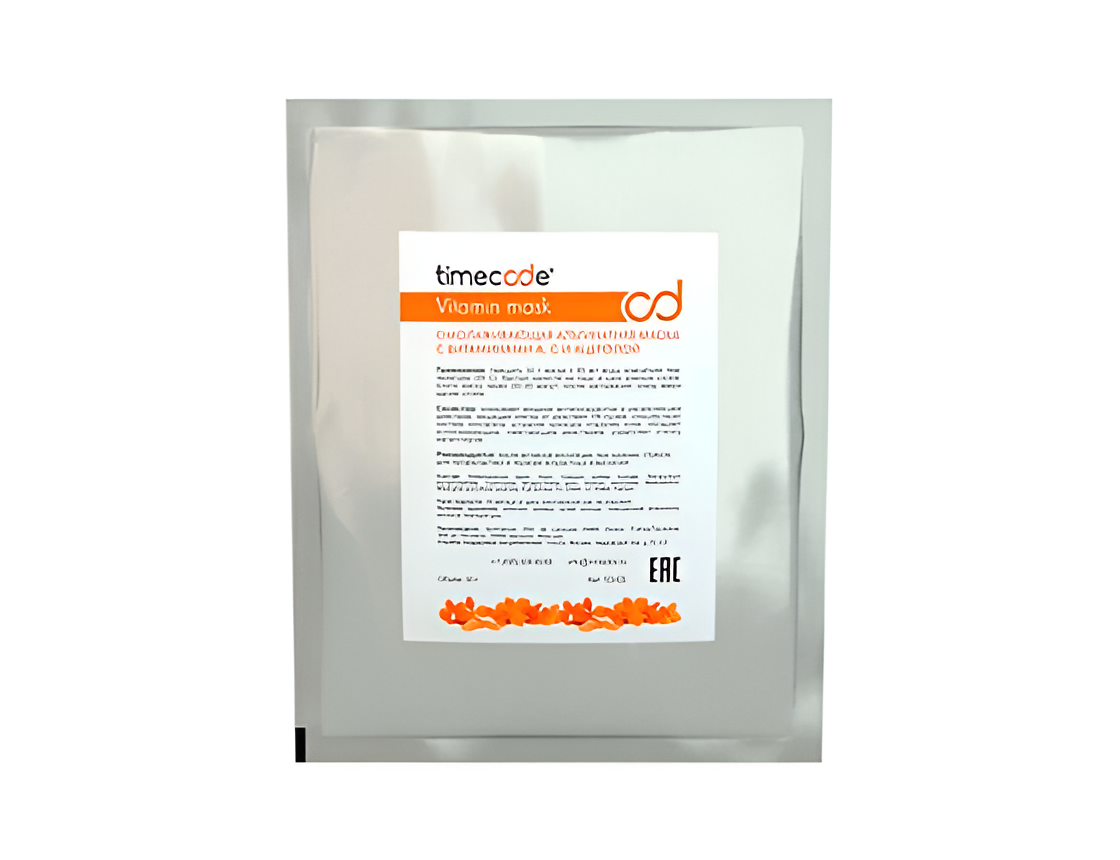 TIMECODE VITAMIN MASK омолаживающая альгинатная маска