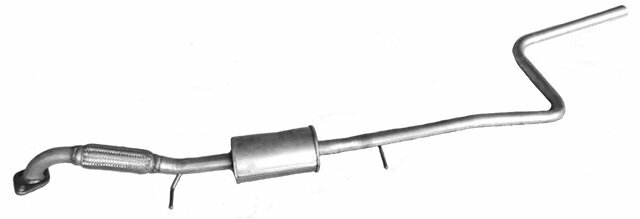 Резонатор FORD FIESTA / FUSION 01- 1,6I-16V / MAZD