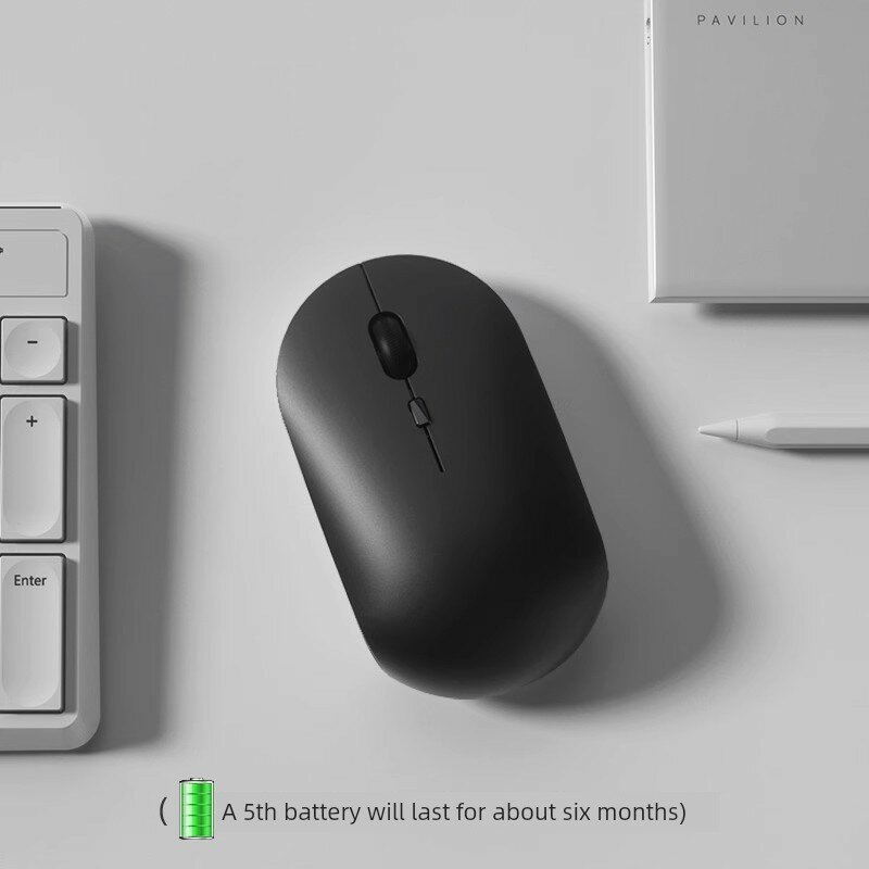 Беспроводная мышь HP Bluetooth с тихими клавишами, 3 уровнями DPI, компактным дизайном для ноутбука, настольного ПК и