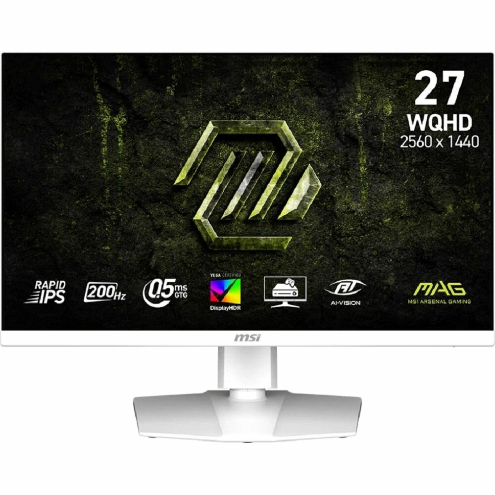 Монитор MSI MAG 274QRFW E20 (9S6 - 3CF99T - 011) 2560 x 1440 27" 200Гц