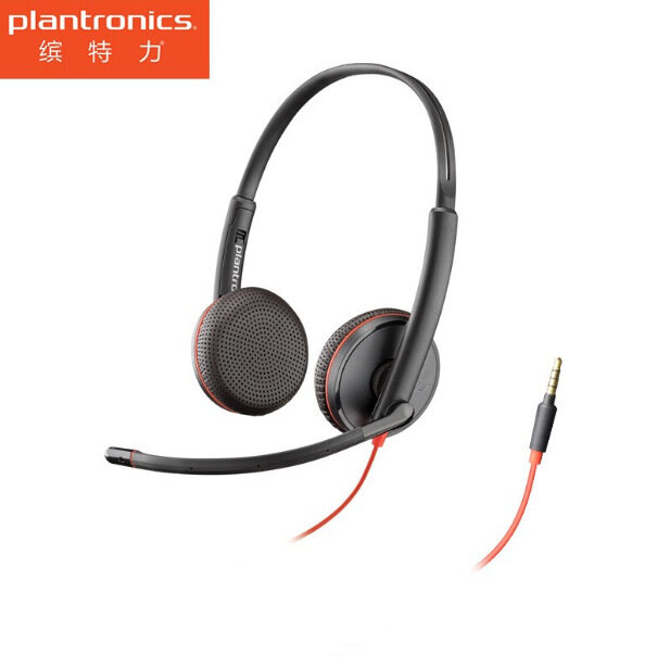 Plantronics C3325 Двухканальная шумоподавляющая гарнитура для колл-центров с Type-C и 3.5 мм разъемом