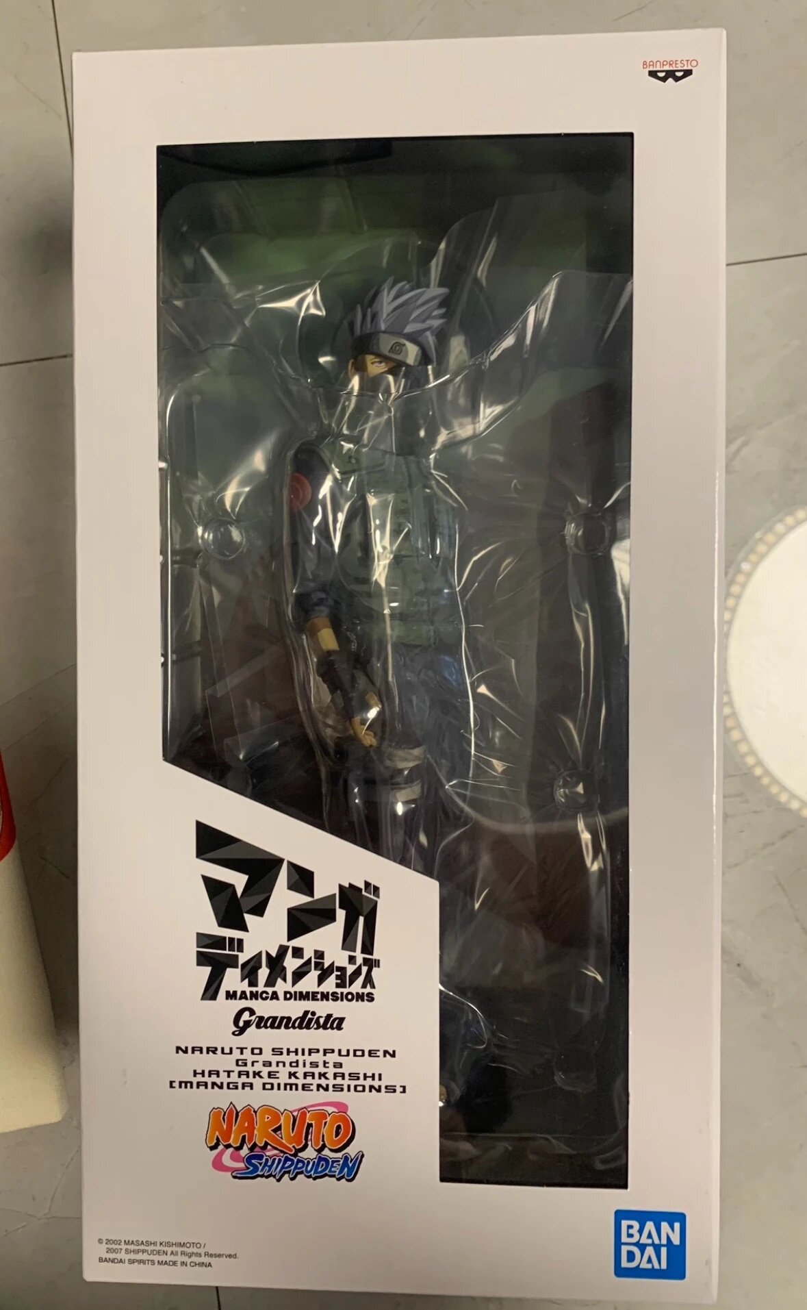 BANDAI BANPRESTO Grandista Hatake Kakashi 29 см фигурка