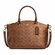 Сумка Coach Sadie, фактура тиснение, коричневый