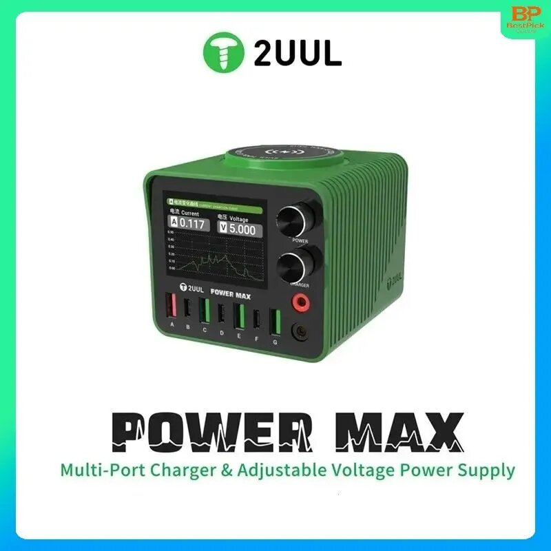 Лабораторный бестселлер POWER MAX 200W PC01, прецизионный источник питания с регулируемым напряжением для восстановления мобильных устройств и планшетов