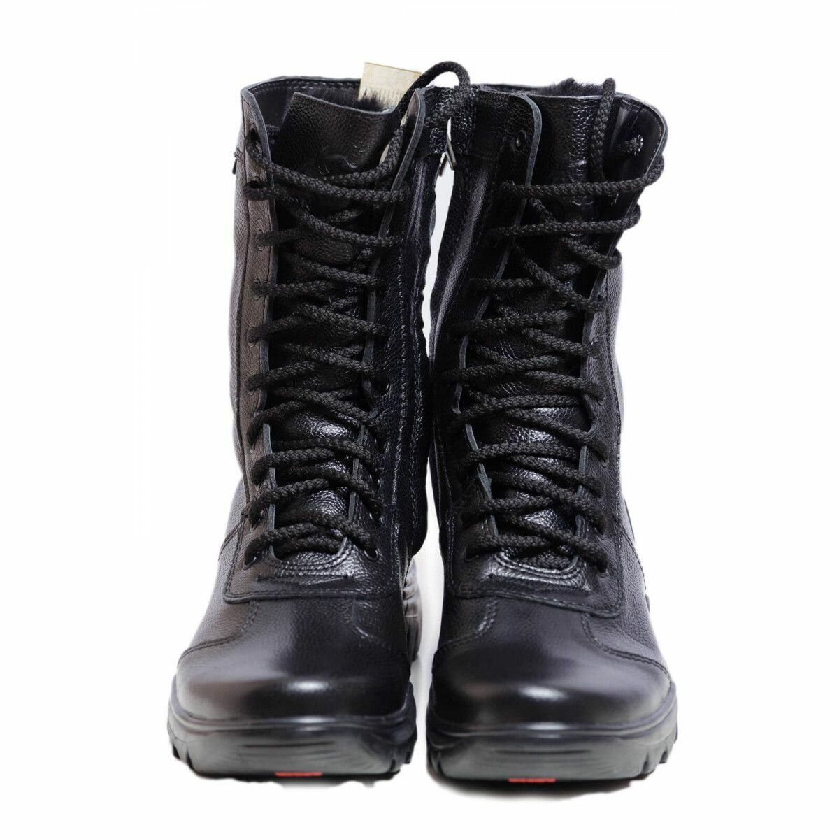 Берцы Бизон Утка У-20 натуральный мех, с молнией, Размер 45