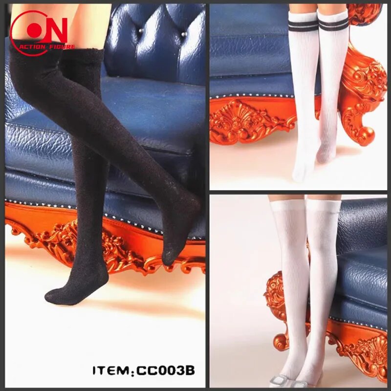 CCTOYS Носки спортивные 1/6, F Blue Strip Short