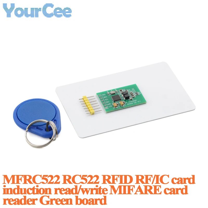 RFID/IC Card Reader MFRC522 RC522 Green Kit