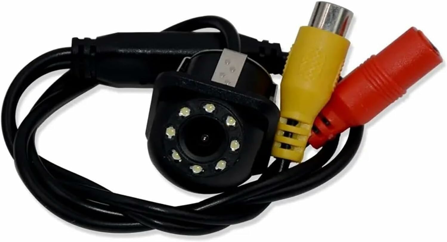 Камера заднего вида Солнечная беспроводная передняя камера Вид на автомобиль Ночное видение Реверсивная автопарковка