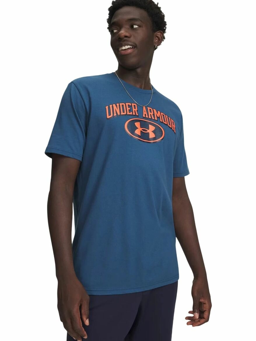 Футболка спортивная UA M WM Locker Tag SS