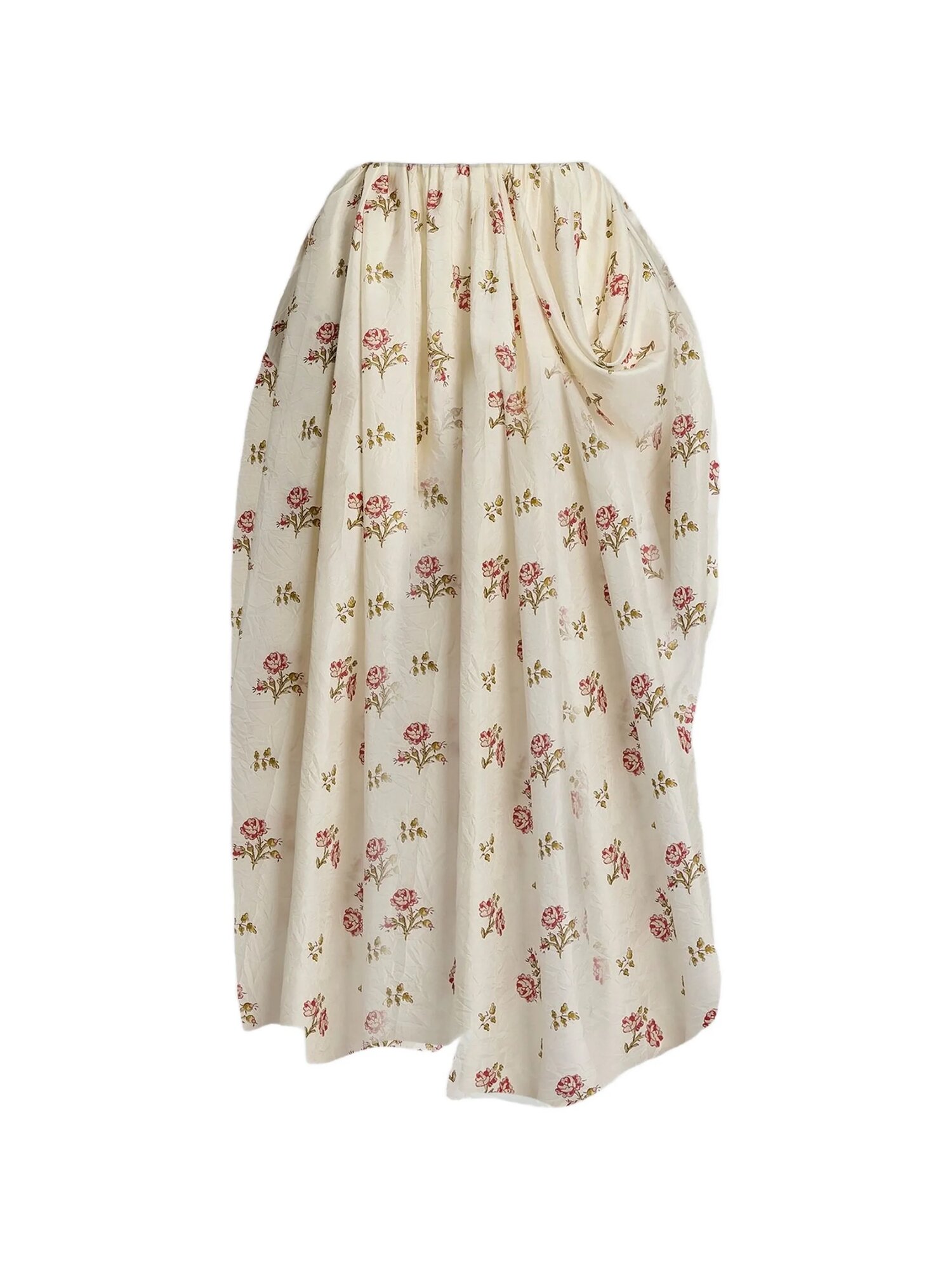 Юбка Floral-print midi skirt